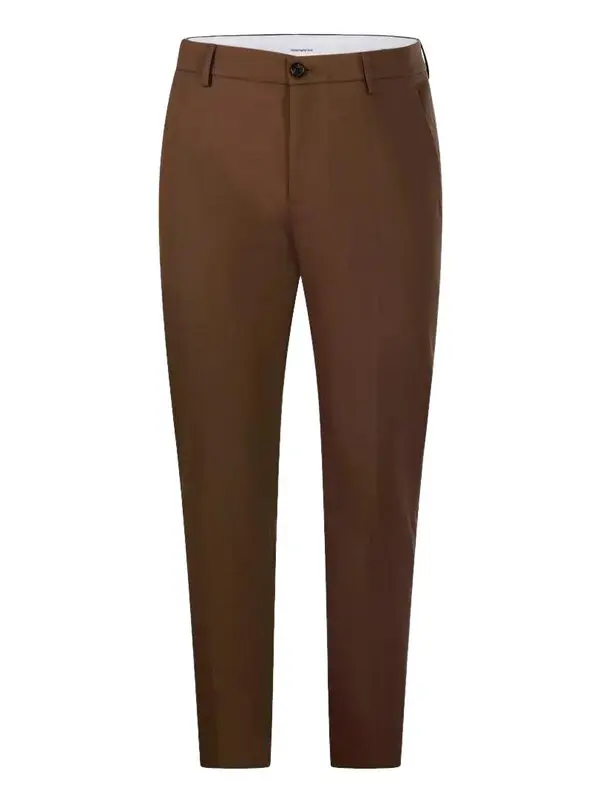 DEPARTMENT 5 Tailored Pressed-crease Trousers - Brown
