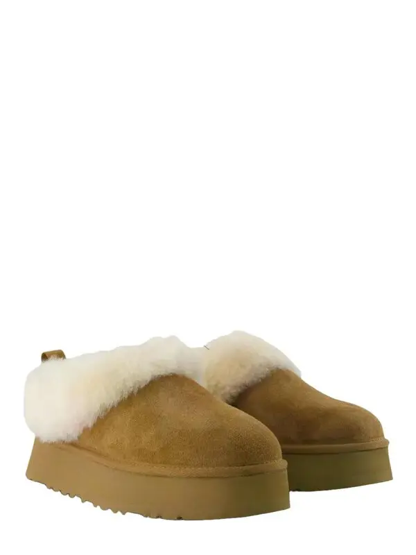 UGG Tazzelle Shearling-trim Mules - Neutrals