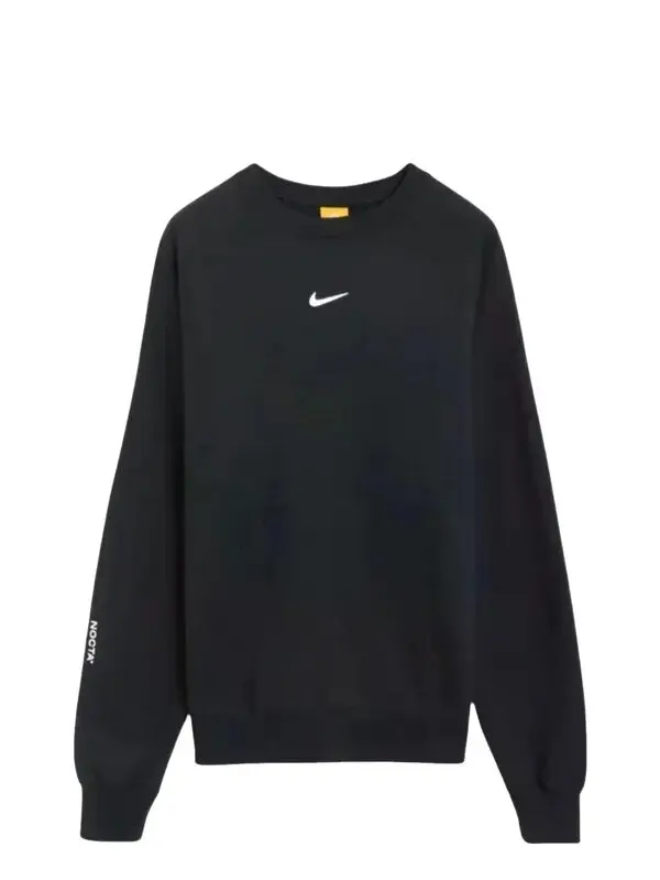 Nike Nocta Logo Embroidered Sweatshirt - Black