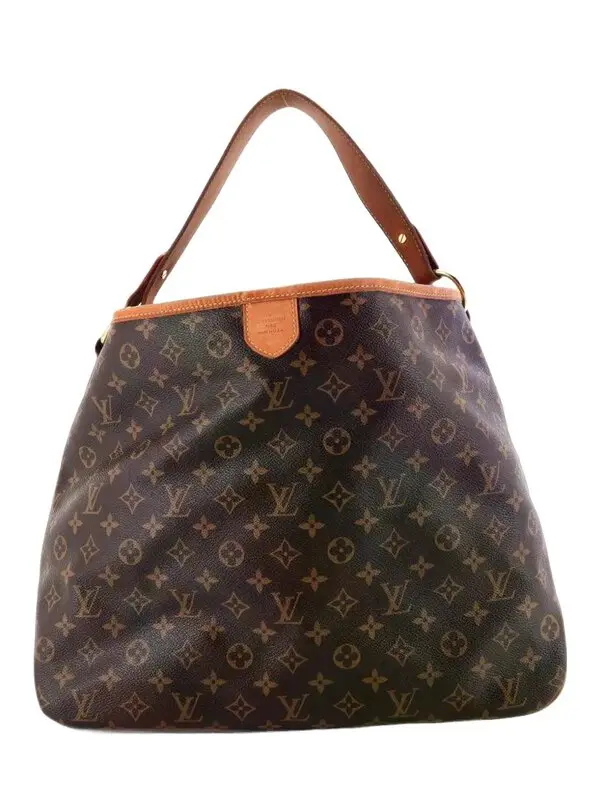 LOUIS VUITTON Monogram Canvas Mm Hobo Bag - Brown