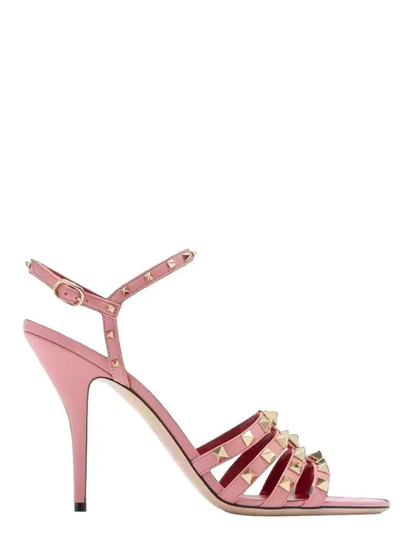 Valentino Garavani Rockstud Cage Sandals - Pink