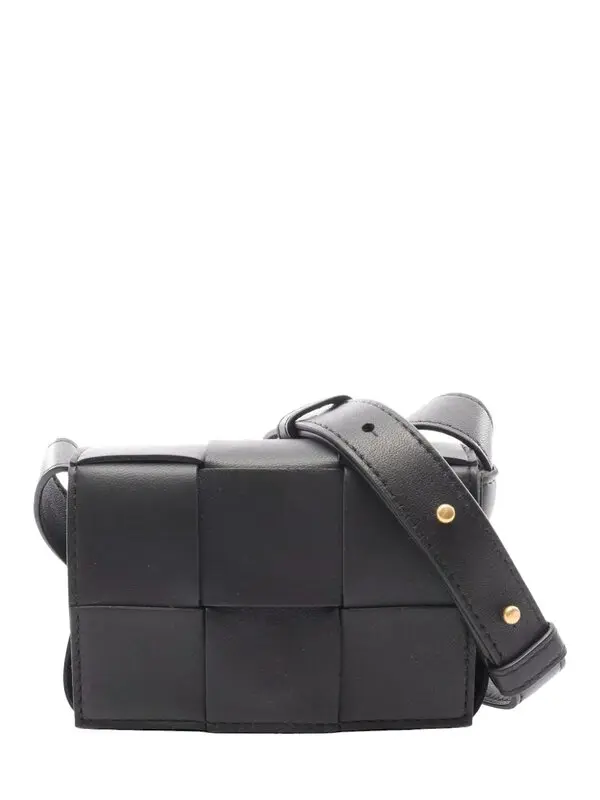 Bottega Veneta Candy Cassette Shoulder Bag - Black