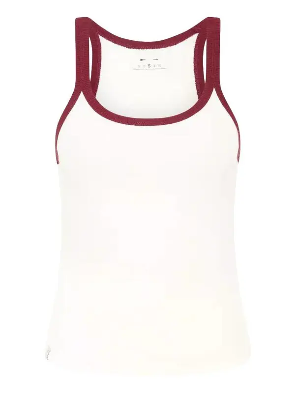 The Upside Pipa Ribbed Racerback Tank - Neutrals