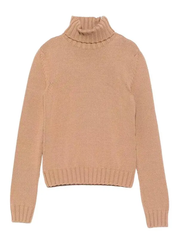 Dolce & Gabbana 2000s Roll Neck Knitted Sweater - Neutrals