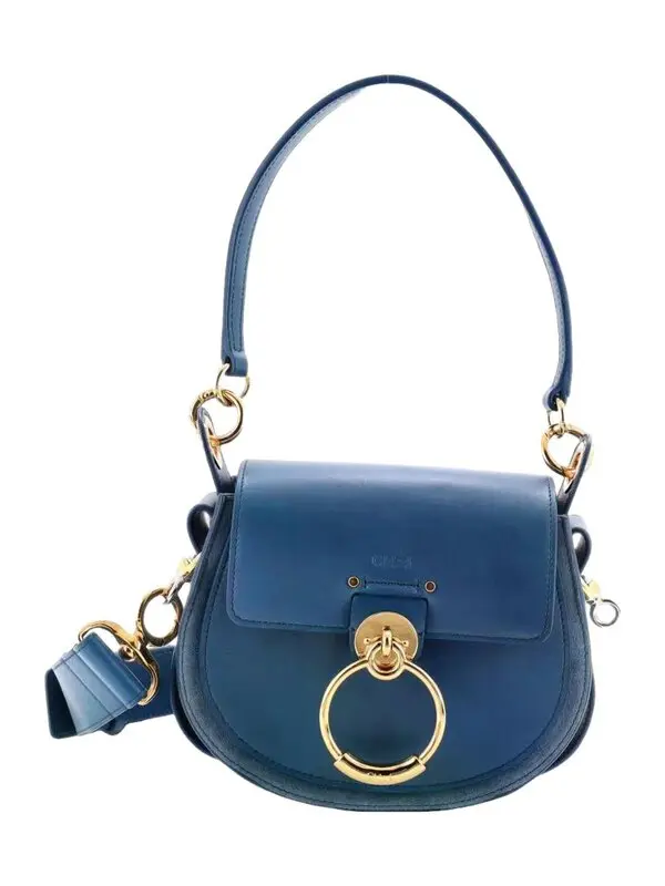 Chloé Tess Small Shoulder Bag - Blue