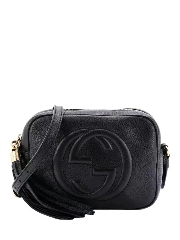 Gucci Soho Disco Leather Small Crossbody Bag - Black