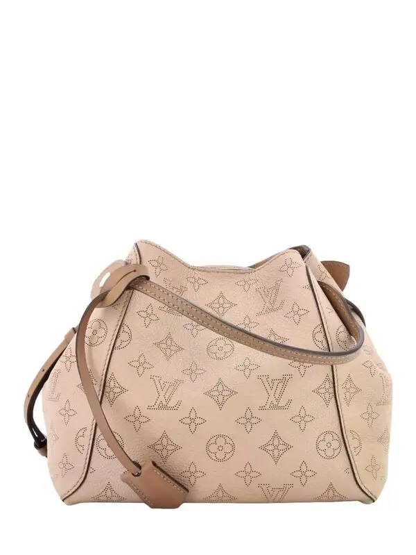 LOUIS VUITTON Mahina Leather Pm Shoulder Bag - Neutrals