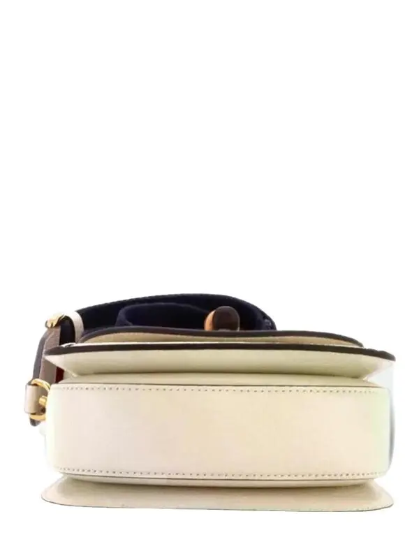 Gucci Bamboo 1947 Jumbo Gg Canvas Mini Crossbody Bag - Neutrals