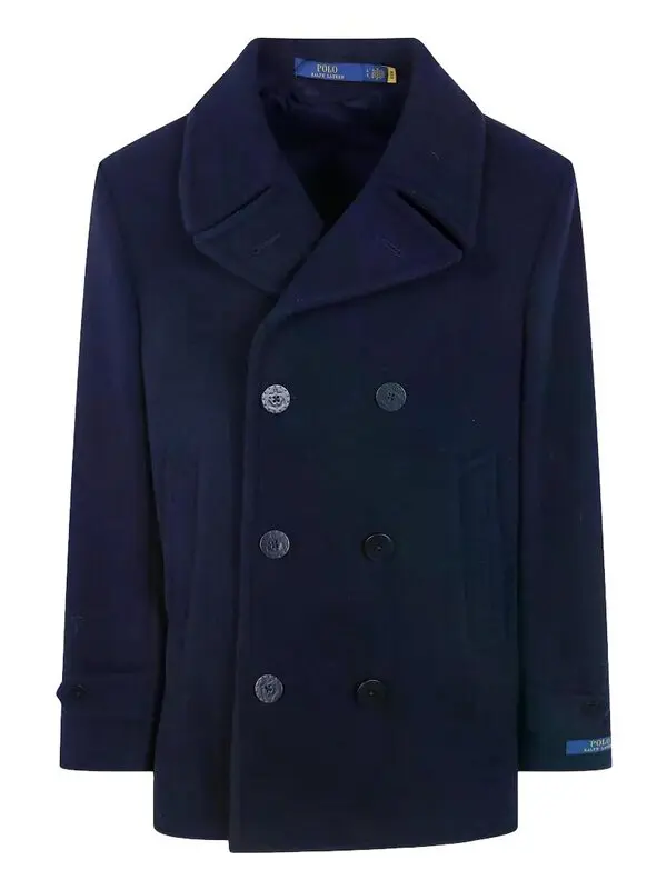 Polo Ralph Lauren Double-breasted Peacoat - Blue