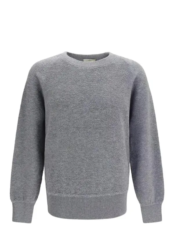 PIACENZA CASHMERE 1733 Virgin Wool Crew-neck Sweater - Grey