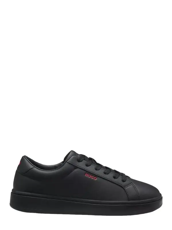 BOSS Contrast Logo Trainers - Black