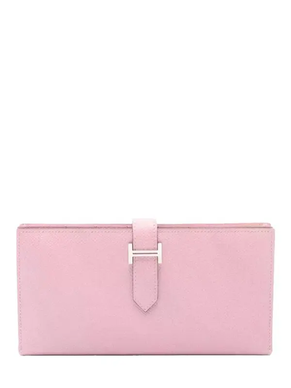 Hermès Béarn Soufflé Bi-fold Wallet - Pink