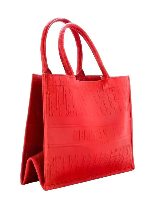 Dior Book Tote Bag - Red