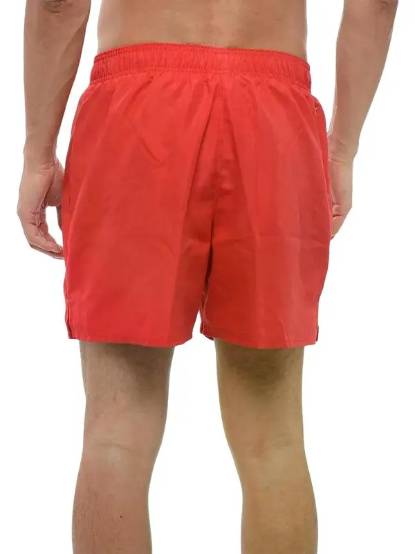 Nike Logo-print Drawstring Swim Shorts - Red