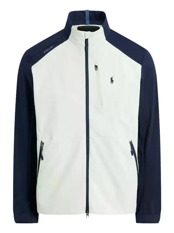 Rlx Ralph Lauren Packable Jacket With Logo Embroidery - White