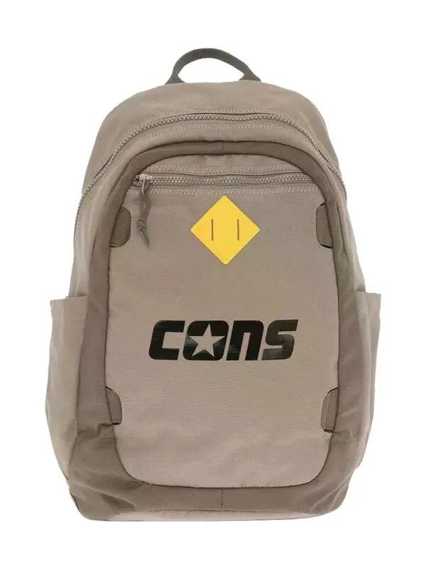 CONVERSE Logo Print Utility Backpack - Neutrals