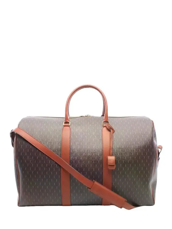 Saint Laurent Le Monogram Holdall - Brown