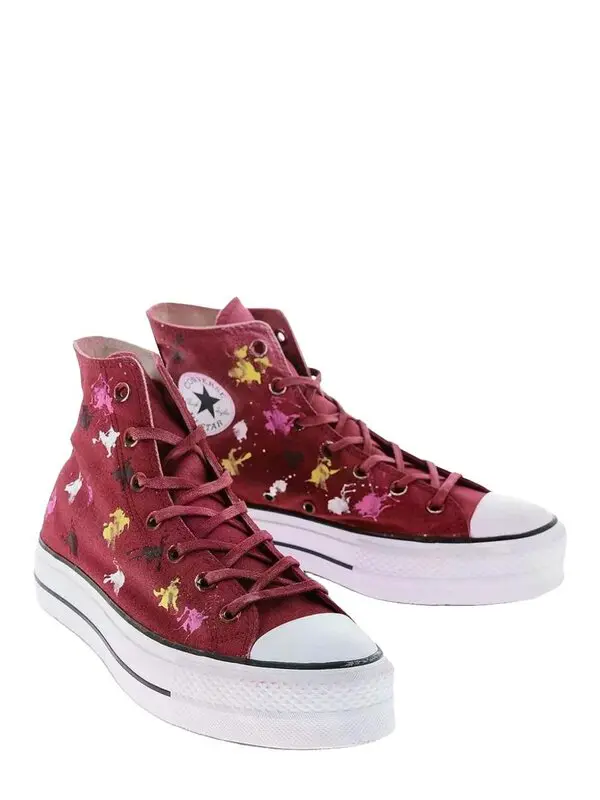 CONVERSE Chuck Taylor All Star Paint Splatter High-top Sneakers - Red