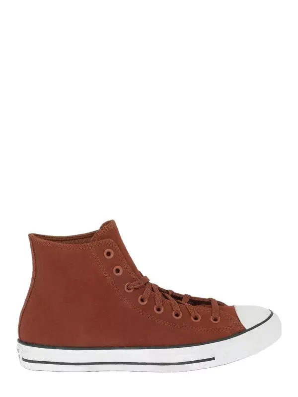 CONVERSE All Star Leather High Top Sneakers - Brown