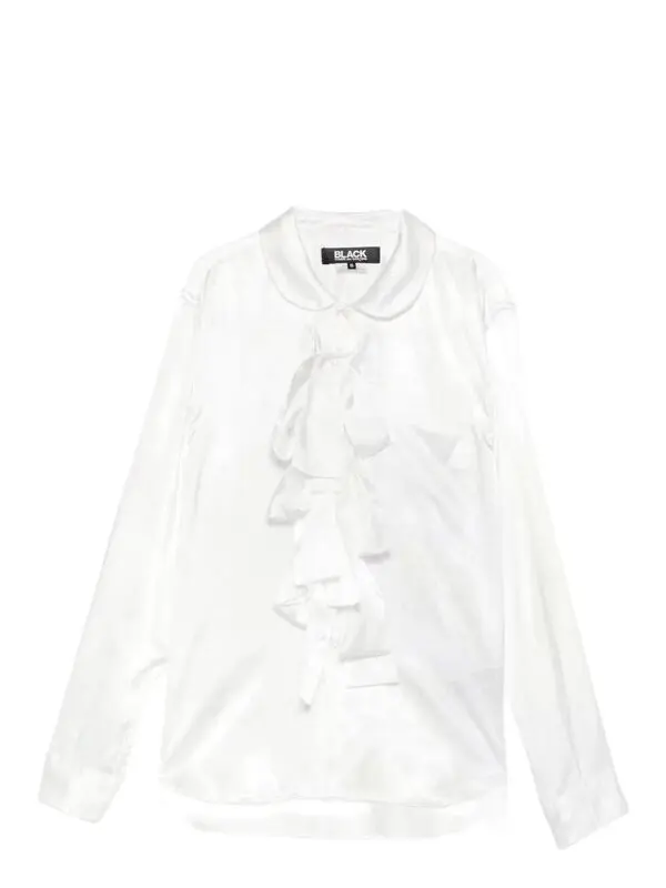 Comme Des Garçons Three-bow Shirt - White