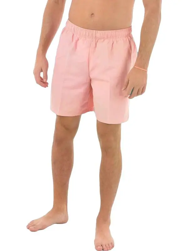 Nike Logo Embroidered Swim Shorts - Pink