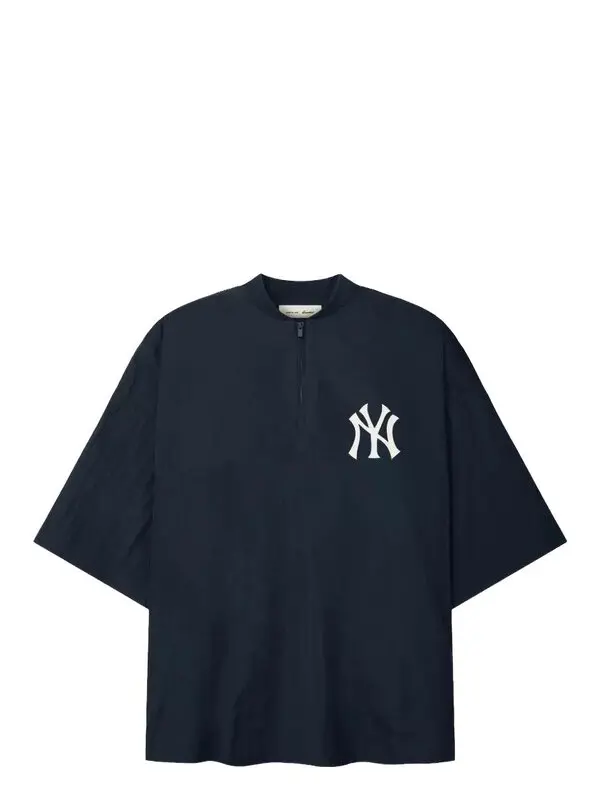 Fear Of God Yankees Logo Print T-shirt - Black