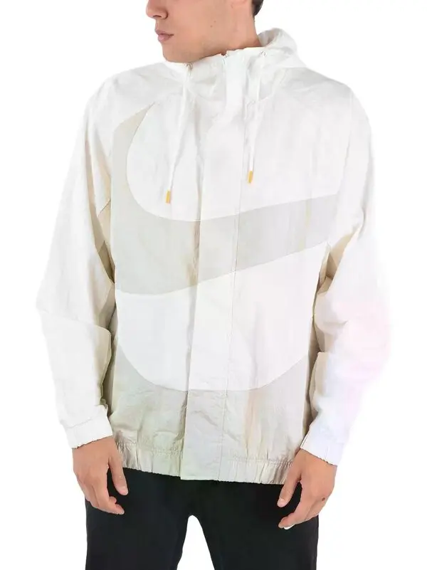Nike Swoosh Hooded Jacket - Neutrals