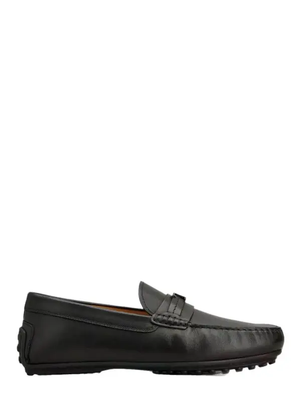 TOD'S City Gommino Loafers In Leather - Black