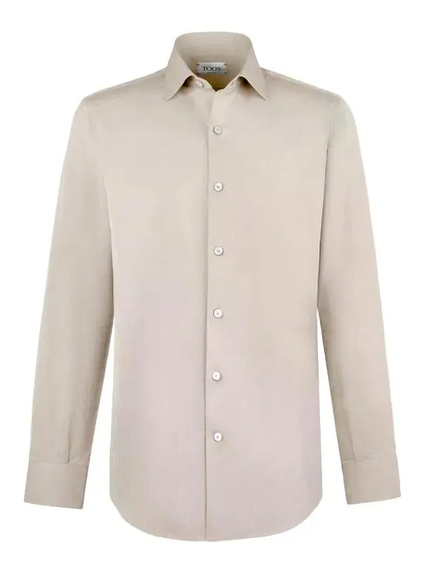TOD'S New Collar Shirt - Neutrals