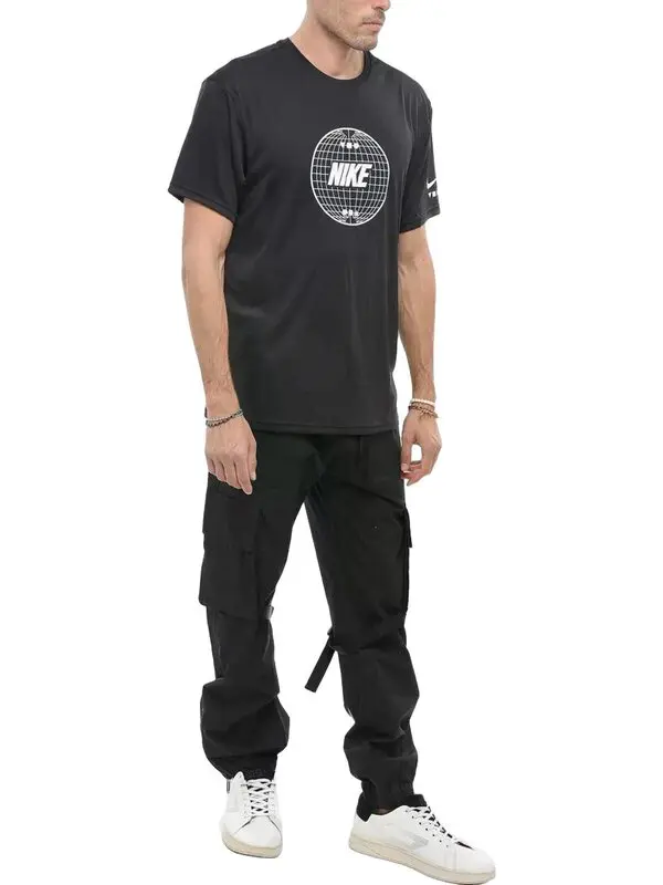 Nike Logo-print T-shirt - Black