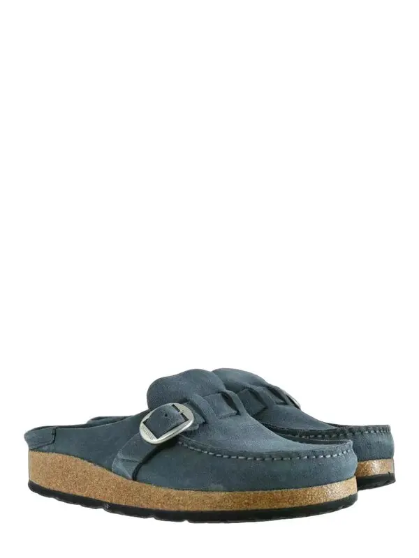 BIRKENSTOCK Buckley Suede Mules - Blue