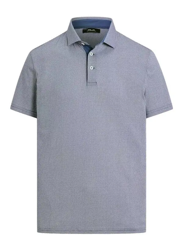 Rlx Ralph Lauren True-stay Printed Polo Shirt - Blue