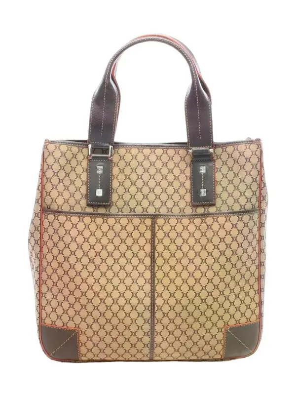 Celine Macadam Canvas Tote Bag - Neutrals