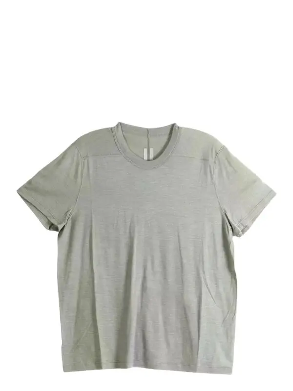 Rick Owens Short Level Seam-detail T-shirt - Grey