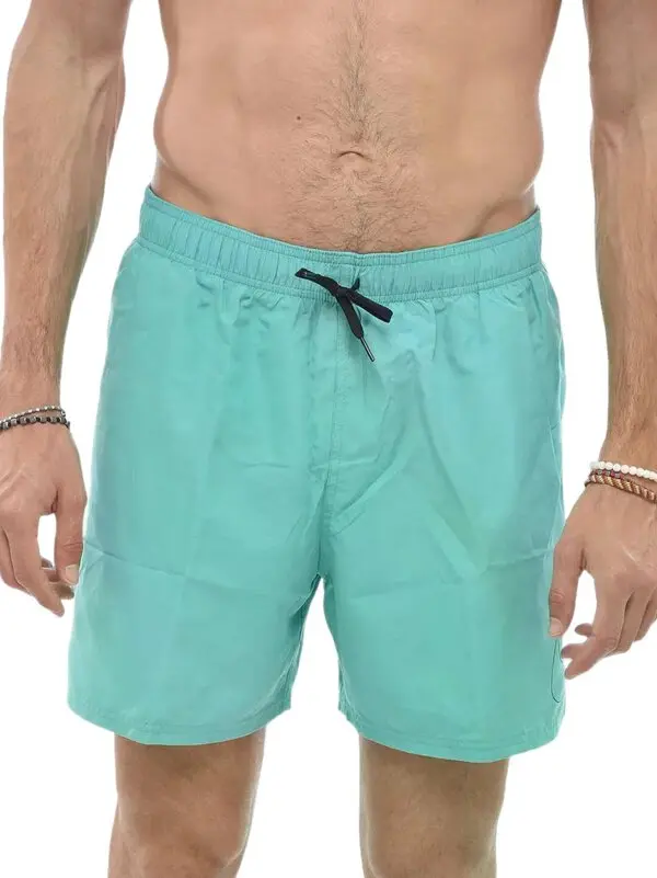 Nike Shorts With Logo Detail - Blue