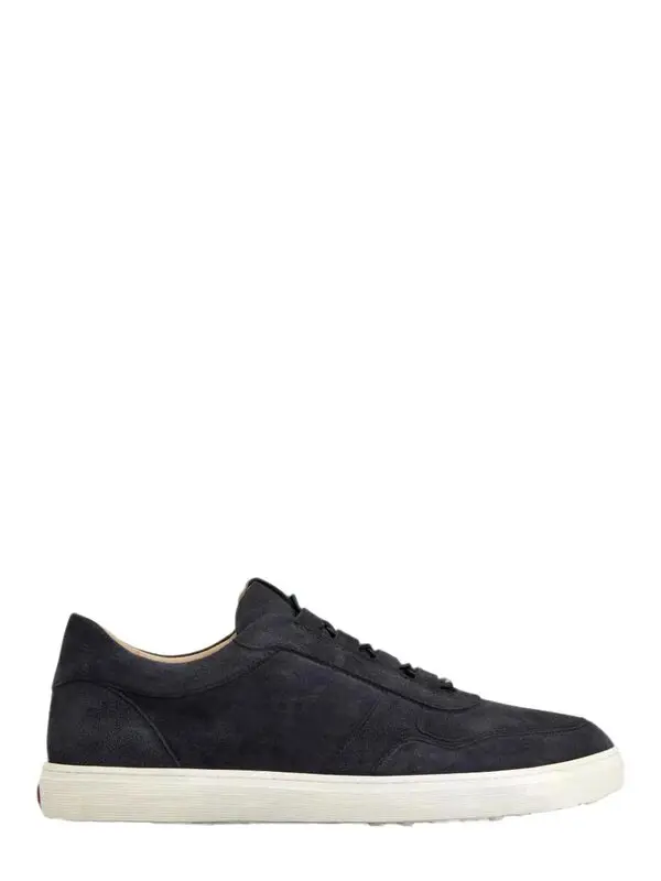 TOD'S Suede Panelled Sneakers - Blue
