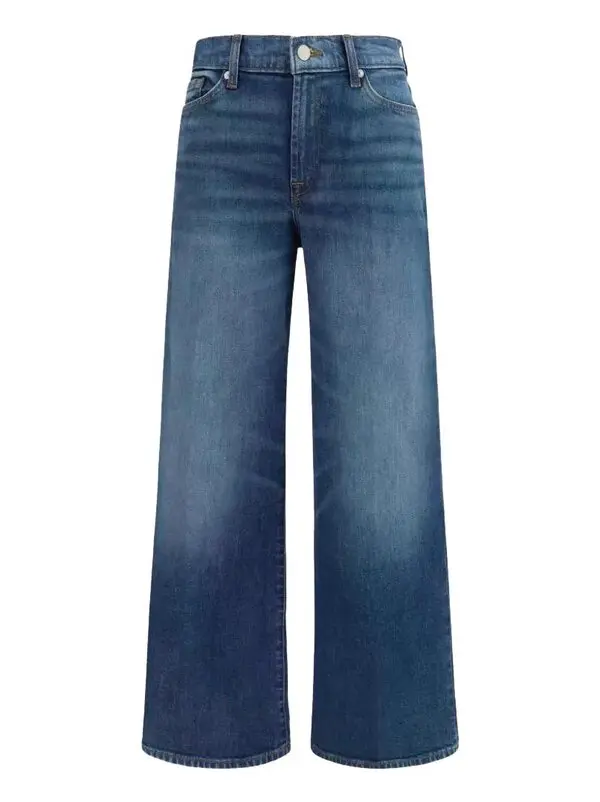7 For All Mankind Lotta Wide-leg Jeans - Blue