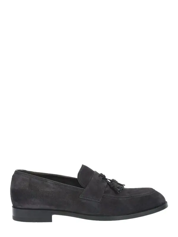 Zegna Suede Tassel Loafers - Blue