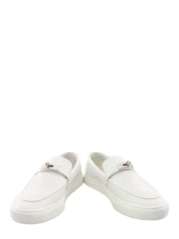 Hermès Kelly Slip-on Sneakers - White