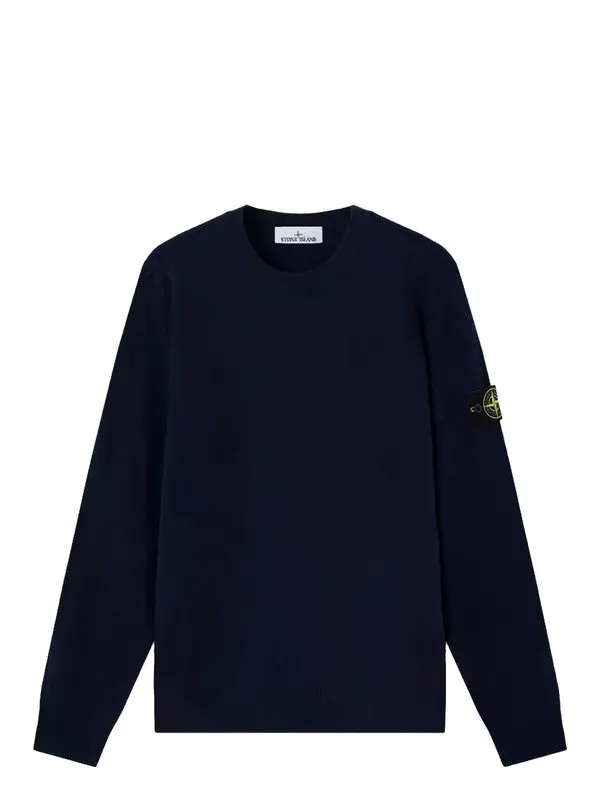 Stone Island Rws Geelong Wool Jumper - Blue
