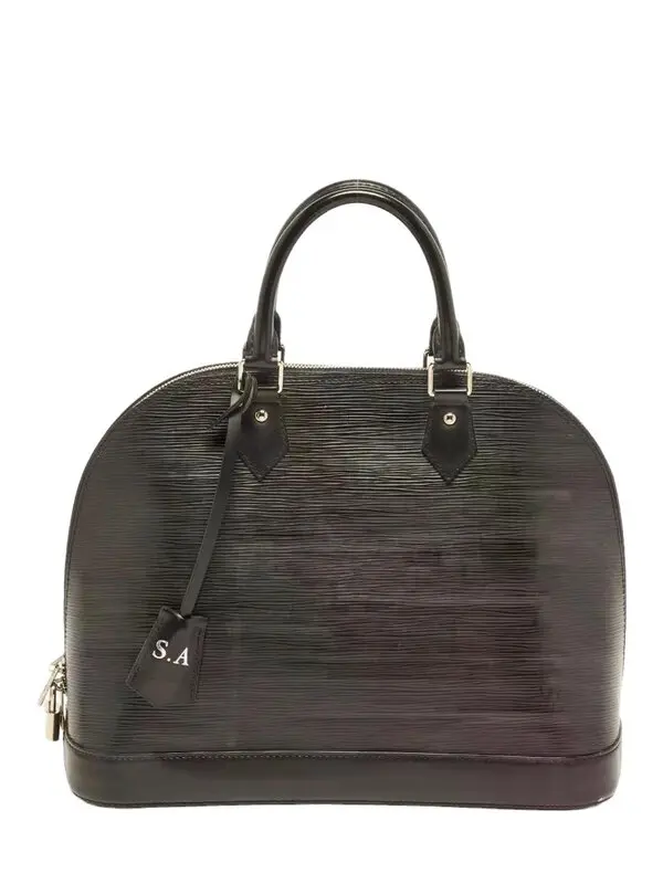 LOUIS VUITTON Epi Alma Tote Bag - Black