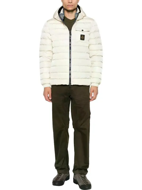 REFRIGIWEAR Hunter Hooded Quilted Jacket - Neutrals