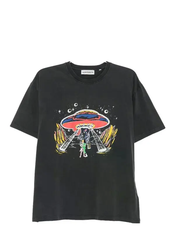 CARNE BOLLENTE Alien Affection Graphic-print T-shirt - Grey