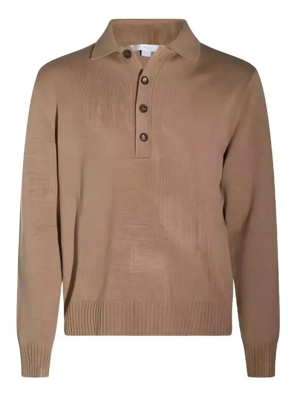 Malo Button-fastening Polo Shirt - Neutrals
