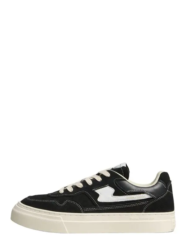 S.W.C STEPNEY WORKERS CLUB S-strike Suede Sneakers - Black