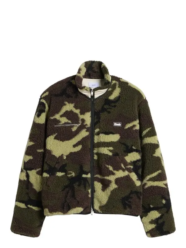 Rhude Parilla Camouflage Jacket - Green/brown/black