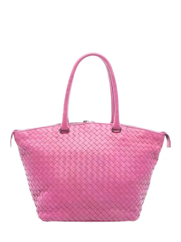 Bottega Veneta Intrecciato Tote Bag - Purple