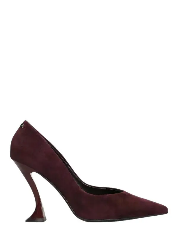 Lola Cruz Eugenia 95 Pointed-toe Pumps - Red