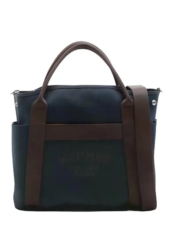 Hermès Sac De Pansage Grooming Bag Satchel - Blue