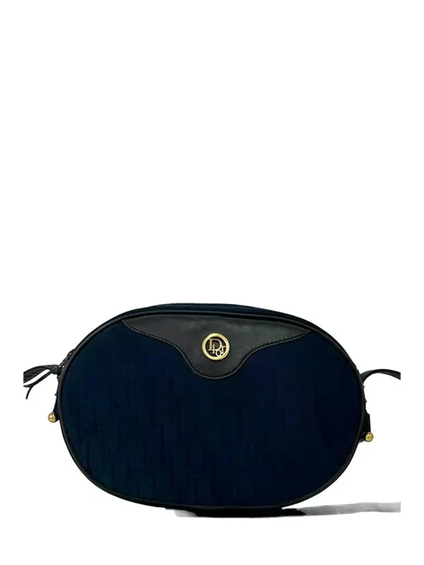 Dior Trotter Canvas Crossbody Bag - Blue